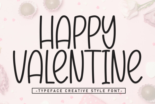 Happy Valentines Display Font - Download Free Font