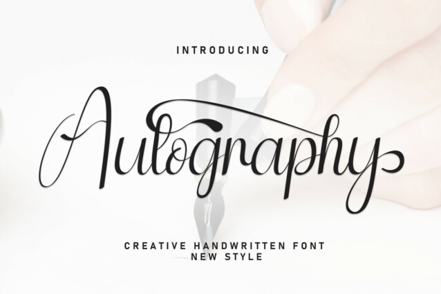 Autography Script Font - Download Free Font
