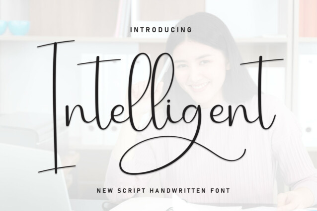 Intelligent Script Font - Download Free Font