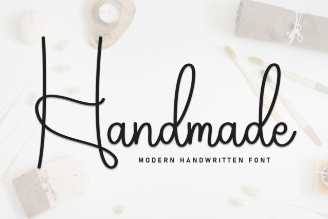 Handmade Handwritten Typeface - Download Free Font