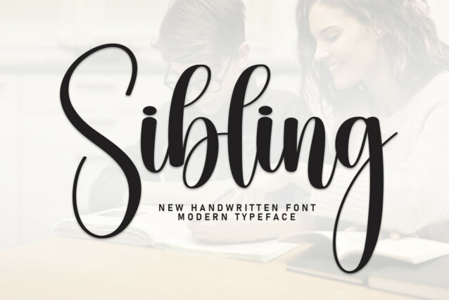 Sibling Script Font Download Free Font