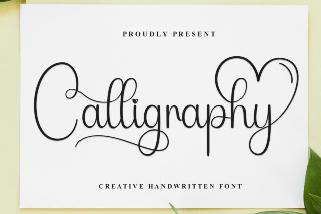 Calligraphy Script Typeface - Download Free Font