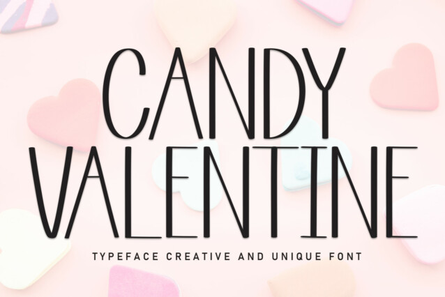 Candy Valentine Display Font - Download Free Font
