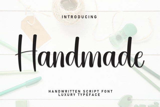 Handmade Handwritten Typeface - Download Free Font