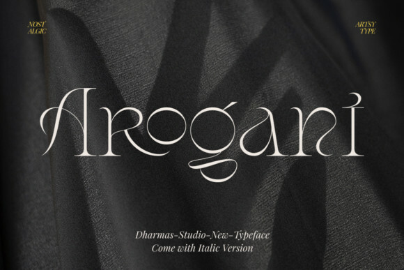 Arogant Typeface - Download Free Font
