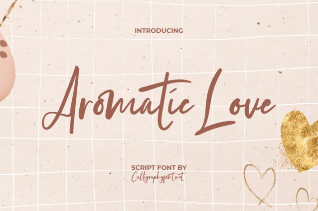 Aromatic Love Font - Download Free Font