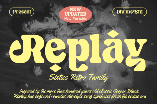 Replay Display Font - Download Free Font