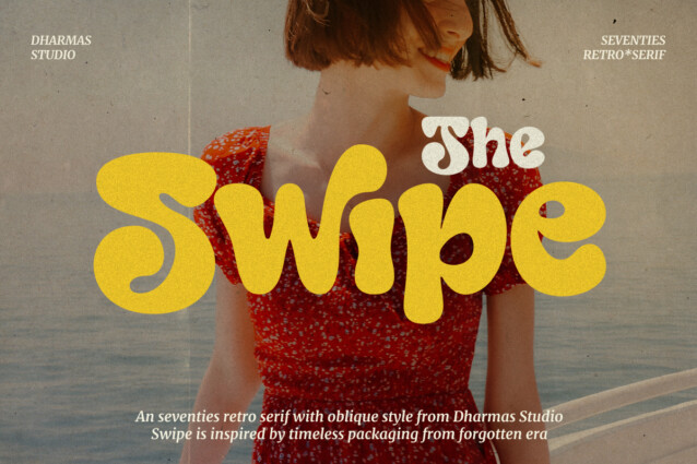 Swipe Display Font - Befonts