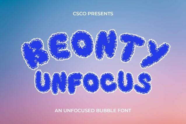 Beonty Unfocus Font - Download Free Font