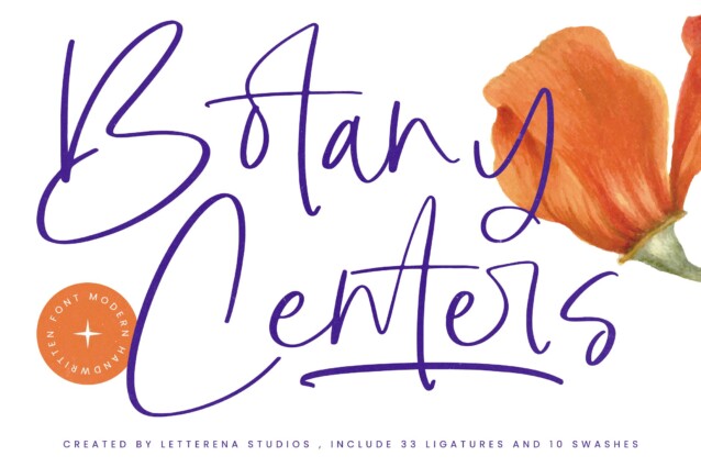 Botany Centers Font - Download Free Font