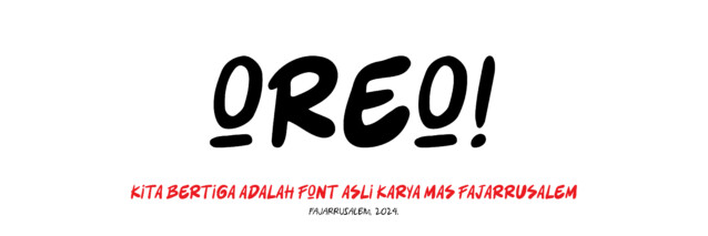 Oreo Display Font - Download Free Font