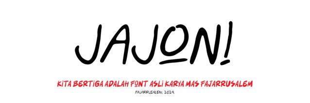 Jajon Display Font - Download Free Font