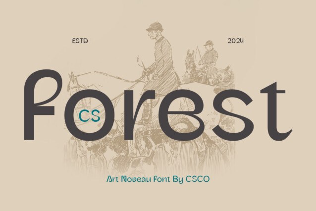 CS Forest Font - Download Free Font