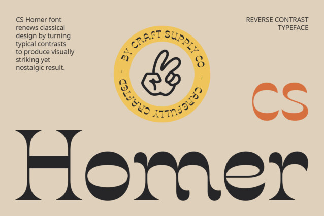 CS Homer Font - Download Free Font