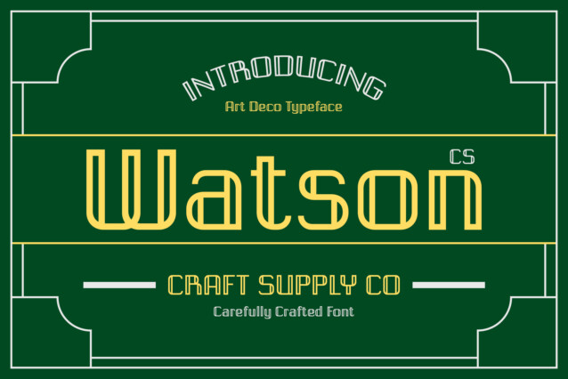 CS Watson Font - Download Free Font