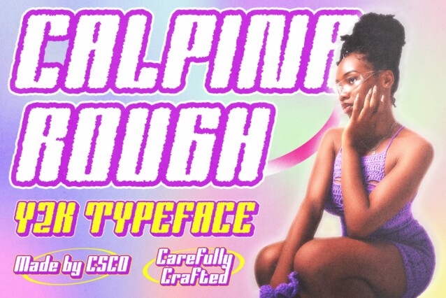 Calpina Rough Font - Download Free Font