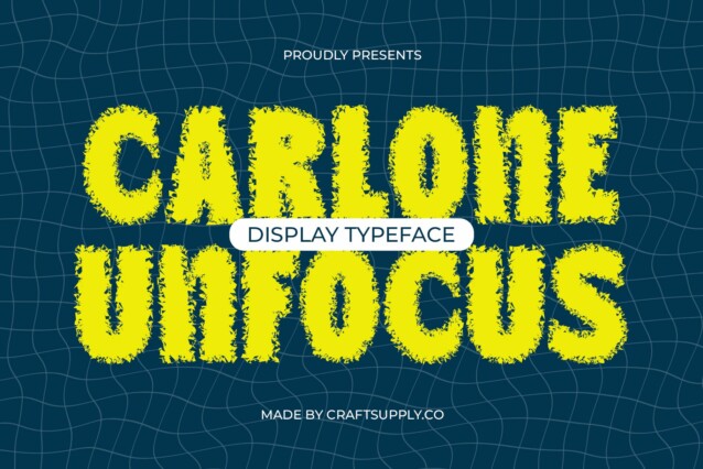 Carlone Unfocus Font - Download Free Font