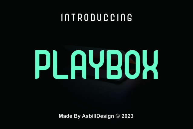 Playbox Font - Befonts