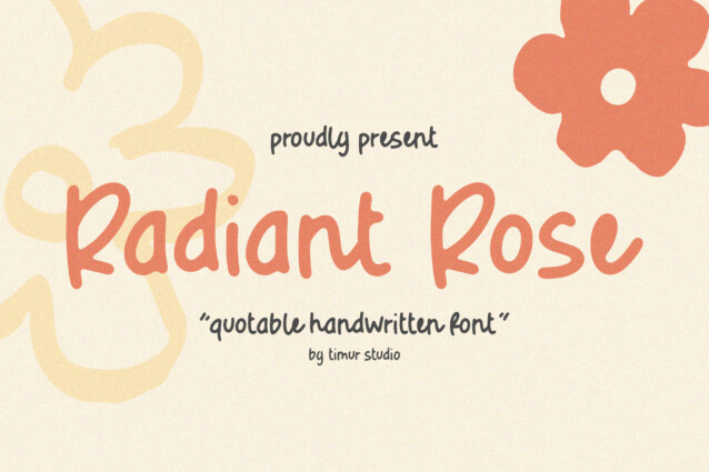 Radiant Rose Font - Download Free Font