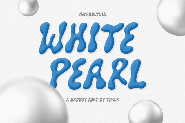 White Pearl Font - Download Free Font