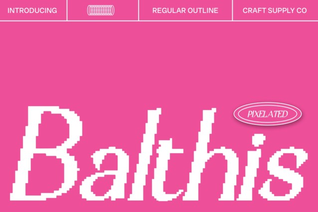 Balthis Pixel Font - Download Free Font