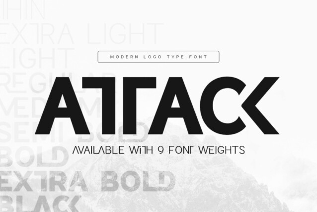 Attack Font - Download Free Font