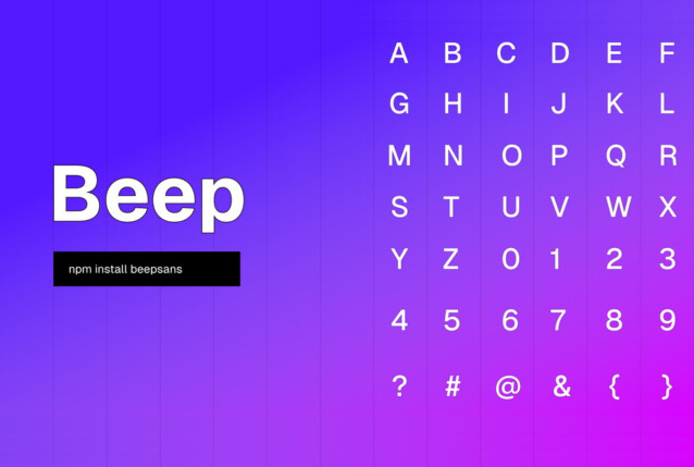 Beep Font Family - Befonts