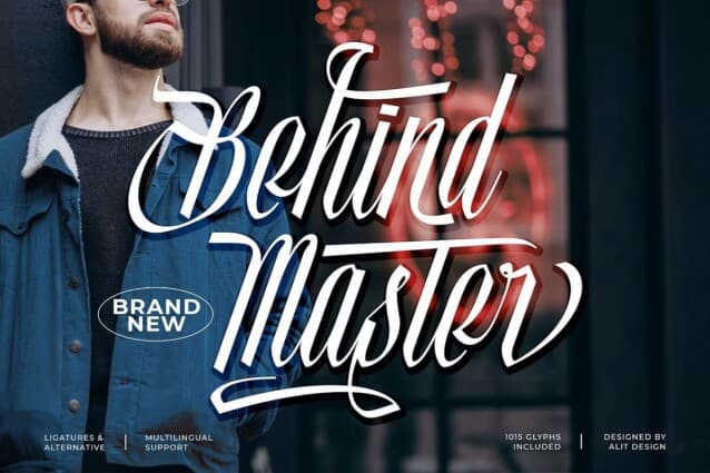 Behind Master Font - Download Free Font