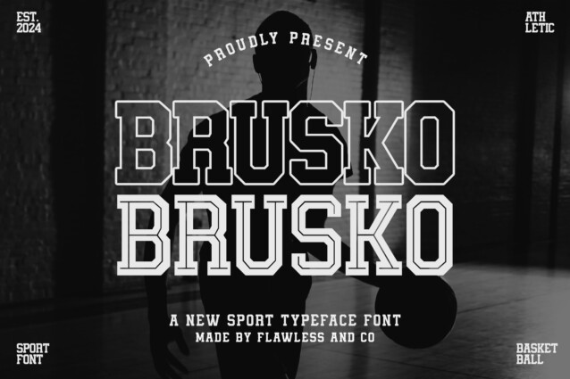 Brusko Font - Download Free Font