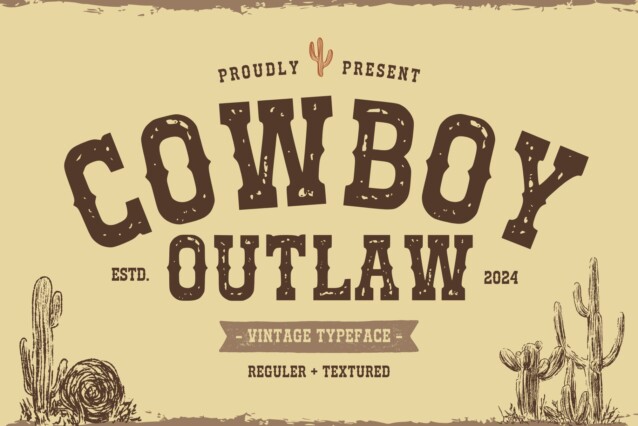 Cowboy Outlaw Font - Download Free Font