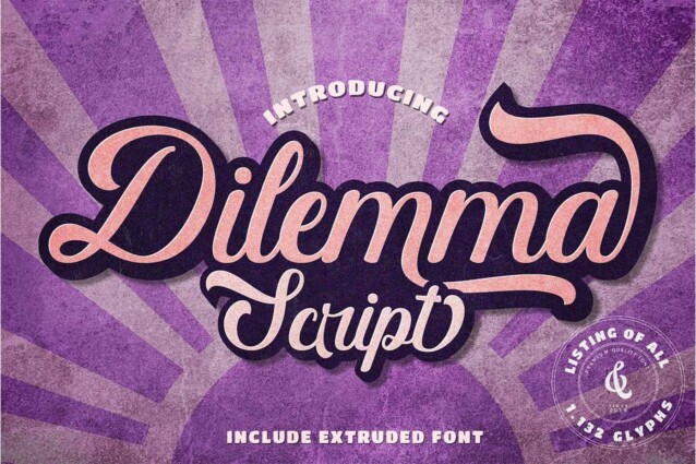 Dilemma Font - Download Free Font