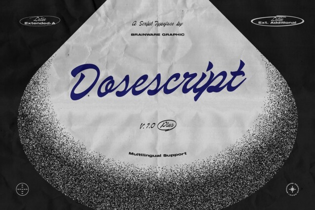 Dosescript Font - Download Free Font