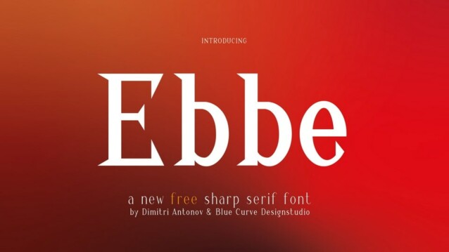Ebbe Font Family - Download Free Font