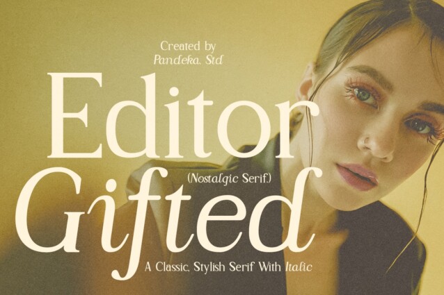Editor Gifted Font - Download Free Font