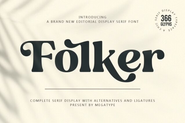 Folker Font - Befonts