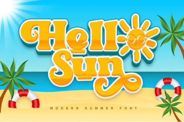 Hello Sun Font - Download Free Font