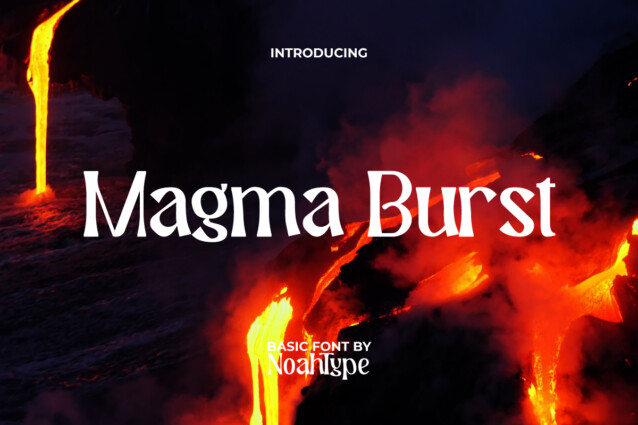 Magma Burst Font - Download Free Font