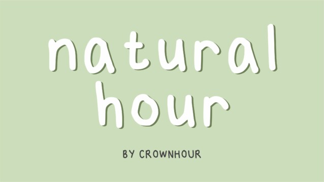 NaturalHour Font - Download Free Font