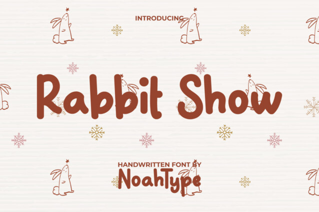 Rabbit Show Font - Befonts