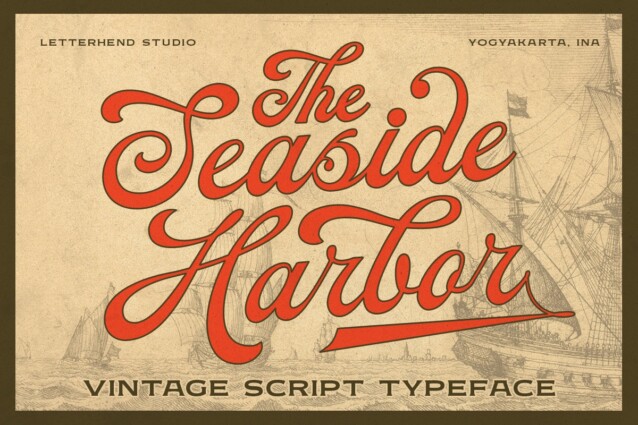Seaside Harbor Font - Download Free Font