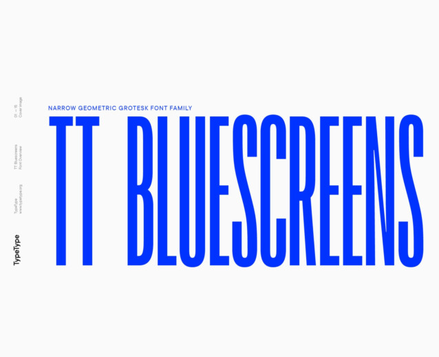 TT Bluescreens Font - Download Free Font
