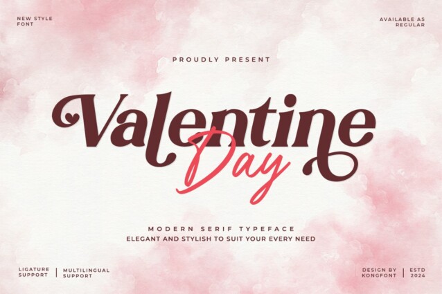 Valentine Day Font - Download Free Font