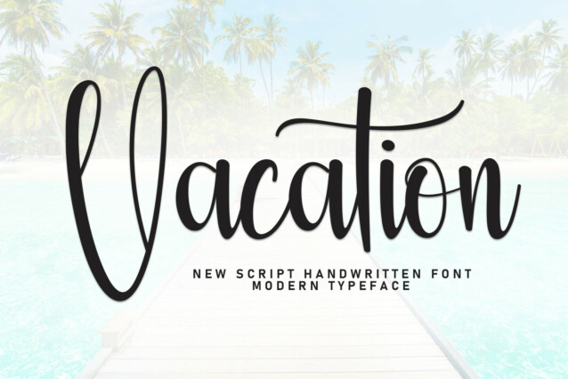 Vacation Script Font - Download Free Font