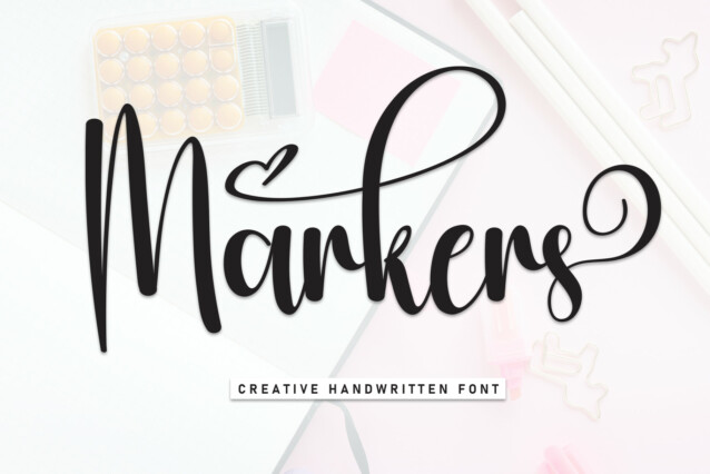 Markers Script Font - Download Free Font
