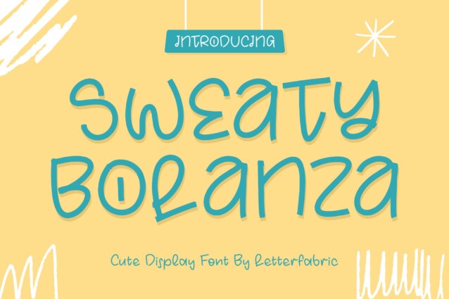 Sweaty Bolanza Font - Download Free Font