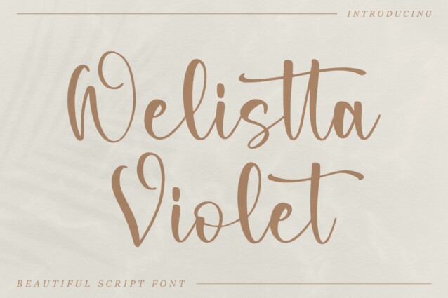Welistta Violet Font - Download Free Font