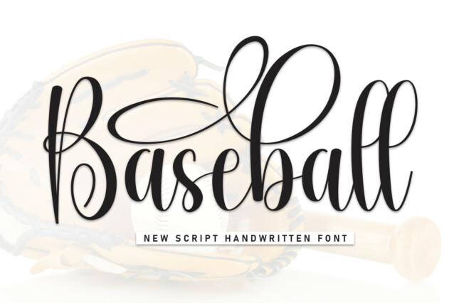 Baseball Script Font - Download Free Font
