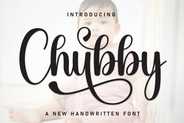Chubby Script Font - Download Free Font