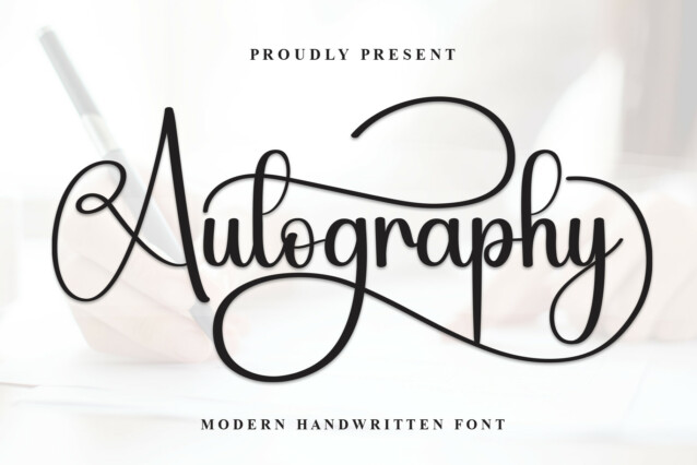 Autography Script Font - Download Free Font