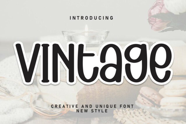 Vintage Display Font - Download Free Font